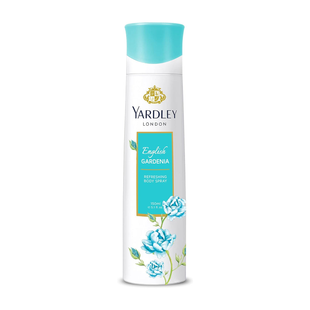 Yardley Body Spray English Gardenia 150ml | Wellness Terminal UAE