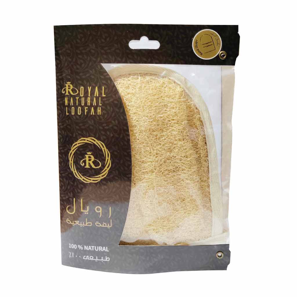Royal 100% Natural Hand Shape Loofah | Wellness Terminal