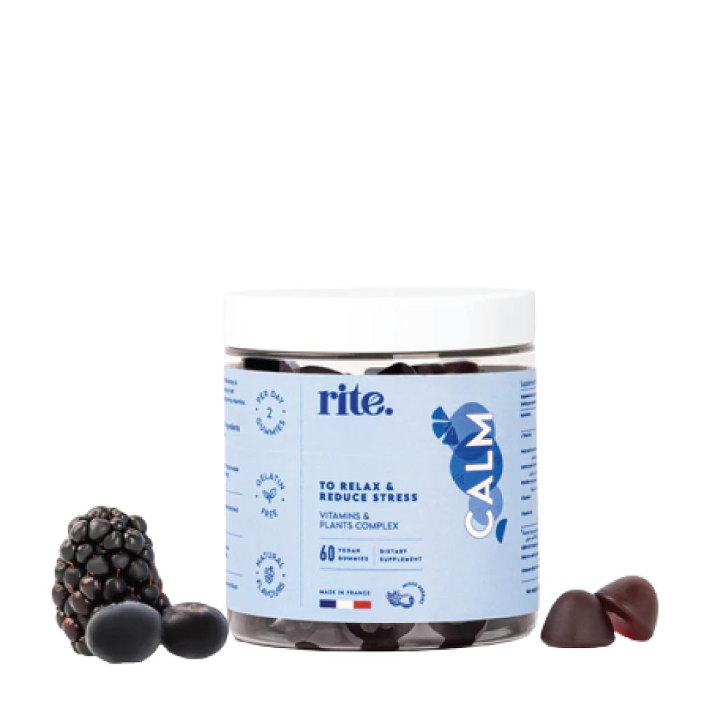 Rite Calm Vegan Gummies, 60pcs | Wellness Terminal
