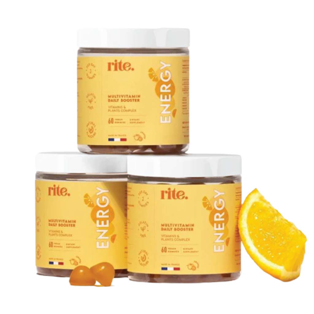 Buy Rite Energy Vegan Gummies, 60pcs | Wellness Terminal