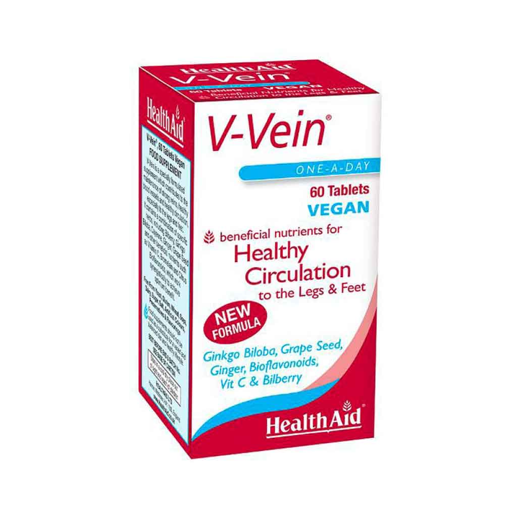 Buy HealthAid V Vein Tabs 60's | Wellness Terminal